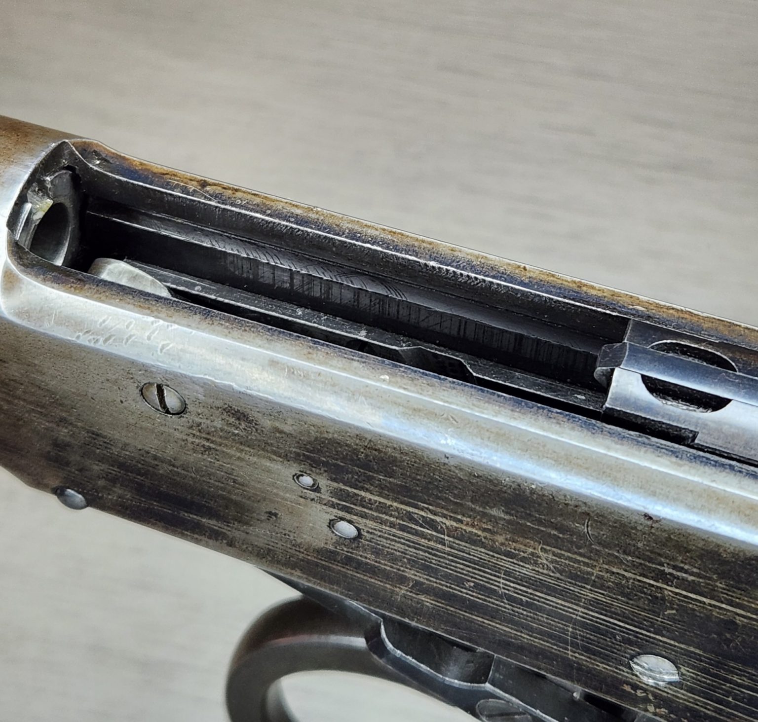 A Winchester 1894 Oddity, The Missing Lever Pin Access Hole ...